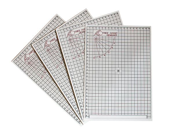 Free Hand Drawing Grid - Fits A5 (5.83" × 8.27") Paper – CustomToolBelt.com